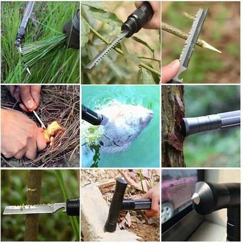 Tactical Survival Walking Stick - The HunterGear US