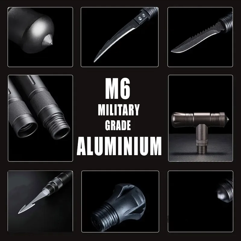 Outdoor Tactical Walking Stick - The Hunter Gear